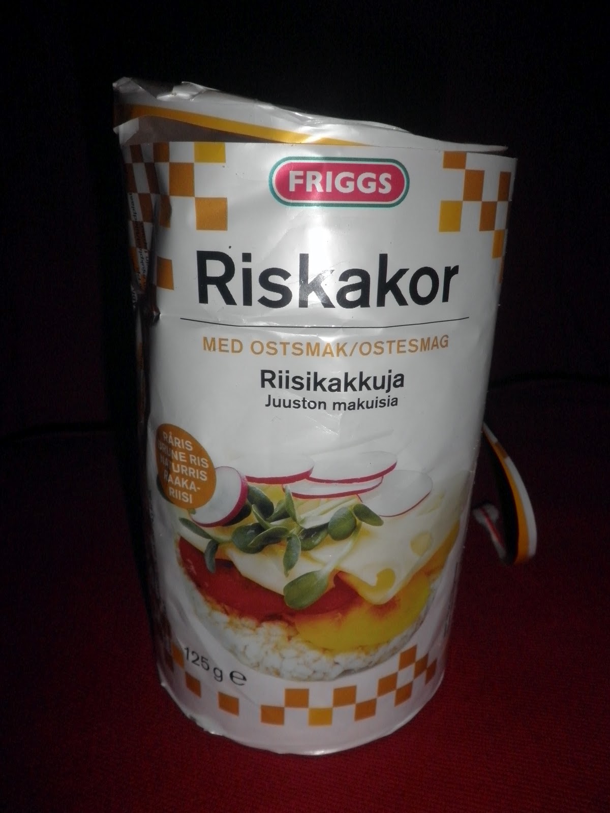 Galenskap och lite allvar: Oj, är inte riskakor nyttigt??