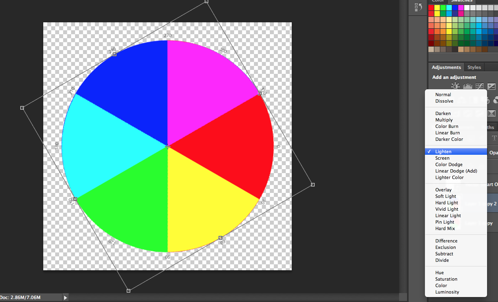 Handglovery: Photoshop Tutorial: Creating a Colour Wheel