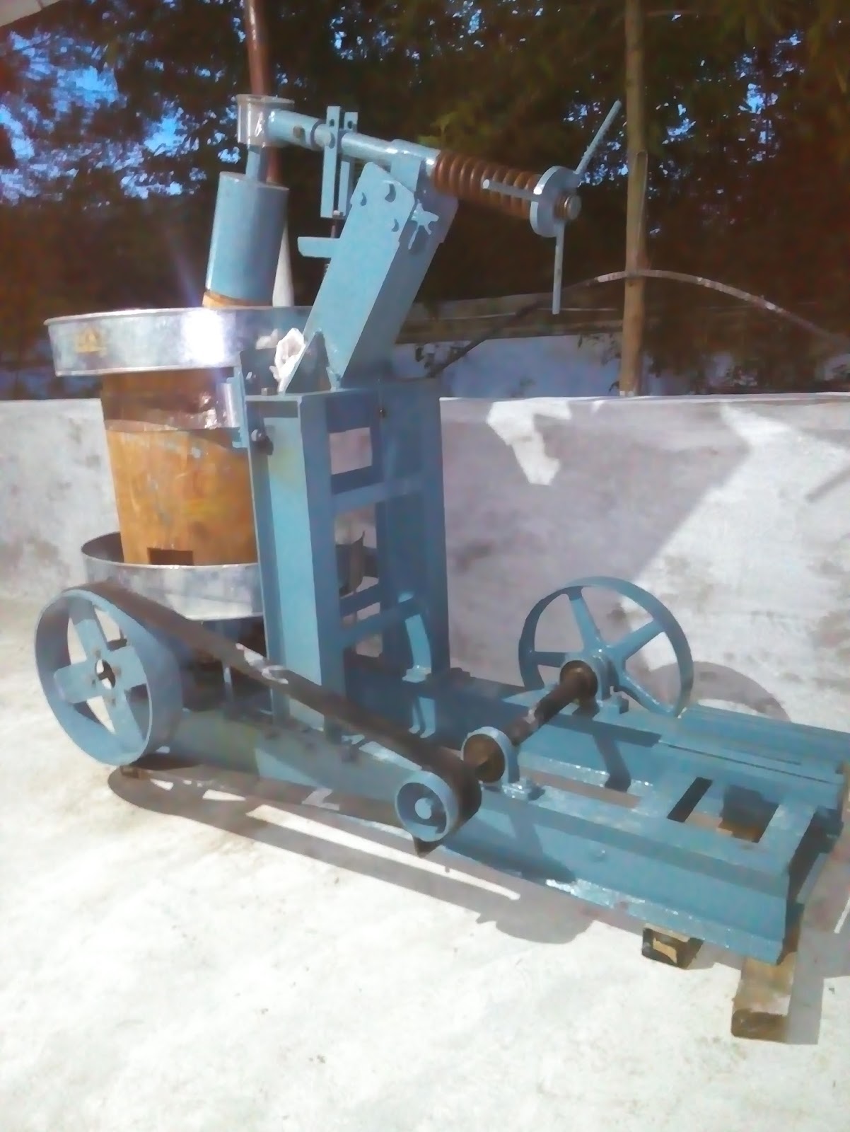 Kal chekku machine: Kal chekku(Stone chekku)