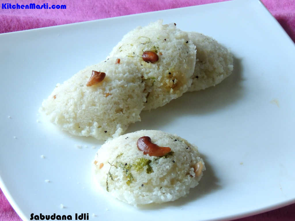 Sabudana ( Sago ) Idli / Sabbakki idli / Javvarisi Idli Recipe ...