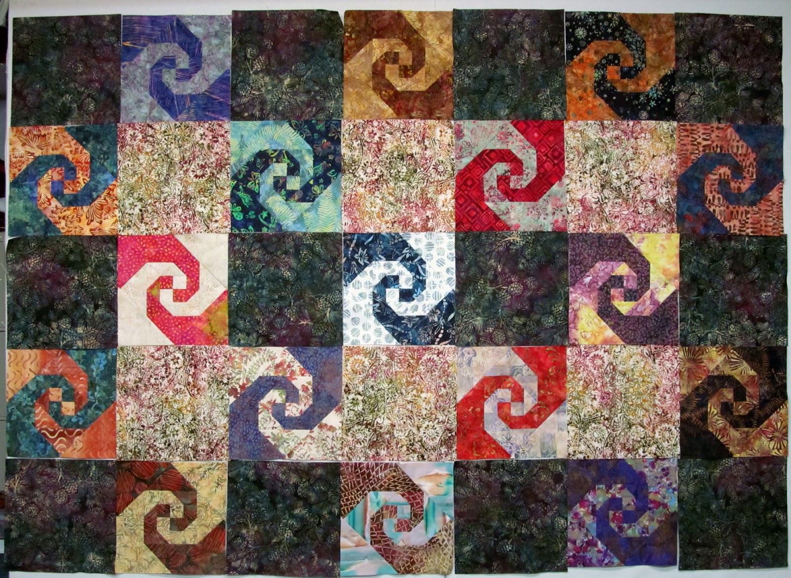 Exuberant Color : Playing with Snail's Trail