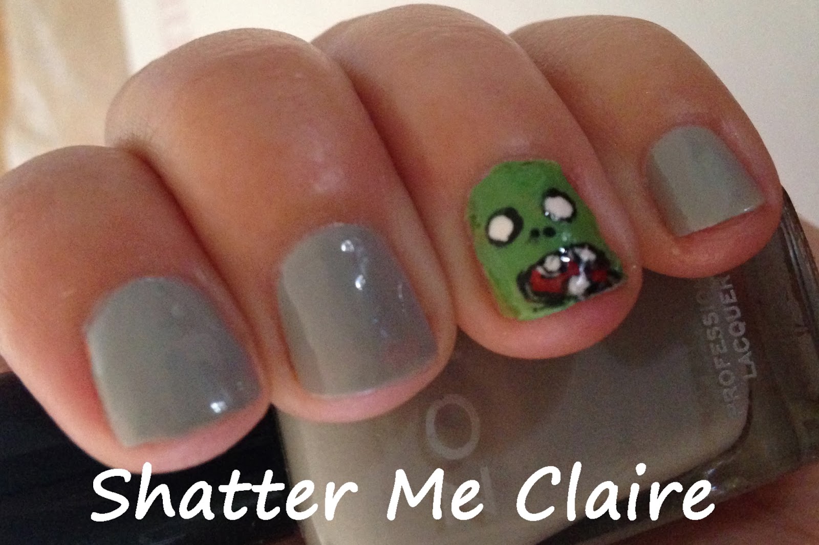 Shatter me Claire: ... Zombies - Lacquer Dreams Halloween Challenge ...