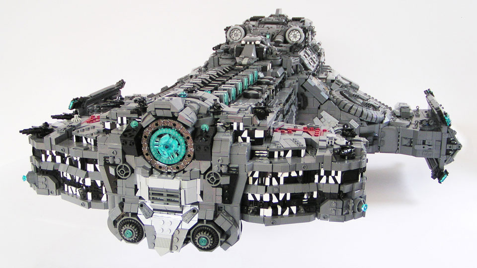 Curiosidade.: Unidades terranas de StarCraft II construídas com Lego ...