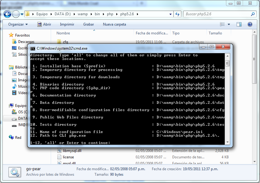 Aprendiendo lo compartido y compartiendo lo aprendido: Instalando Pear ...