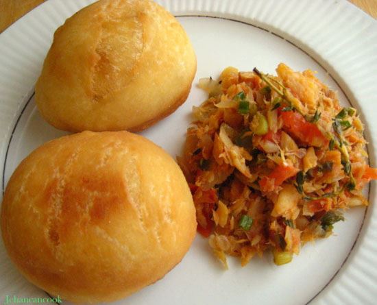 Caribbean Taste & Flavours: Float and salt fish......A Guyanese special!