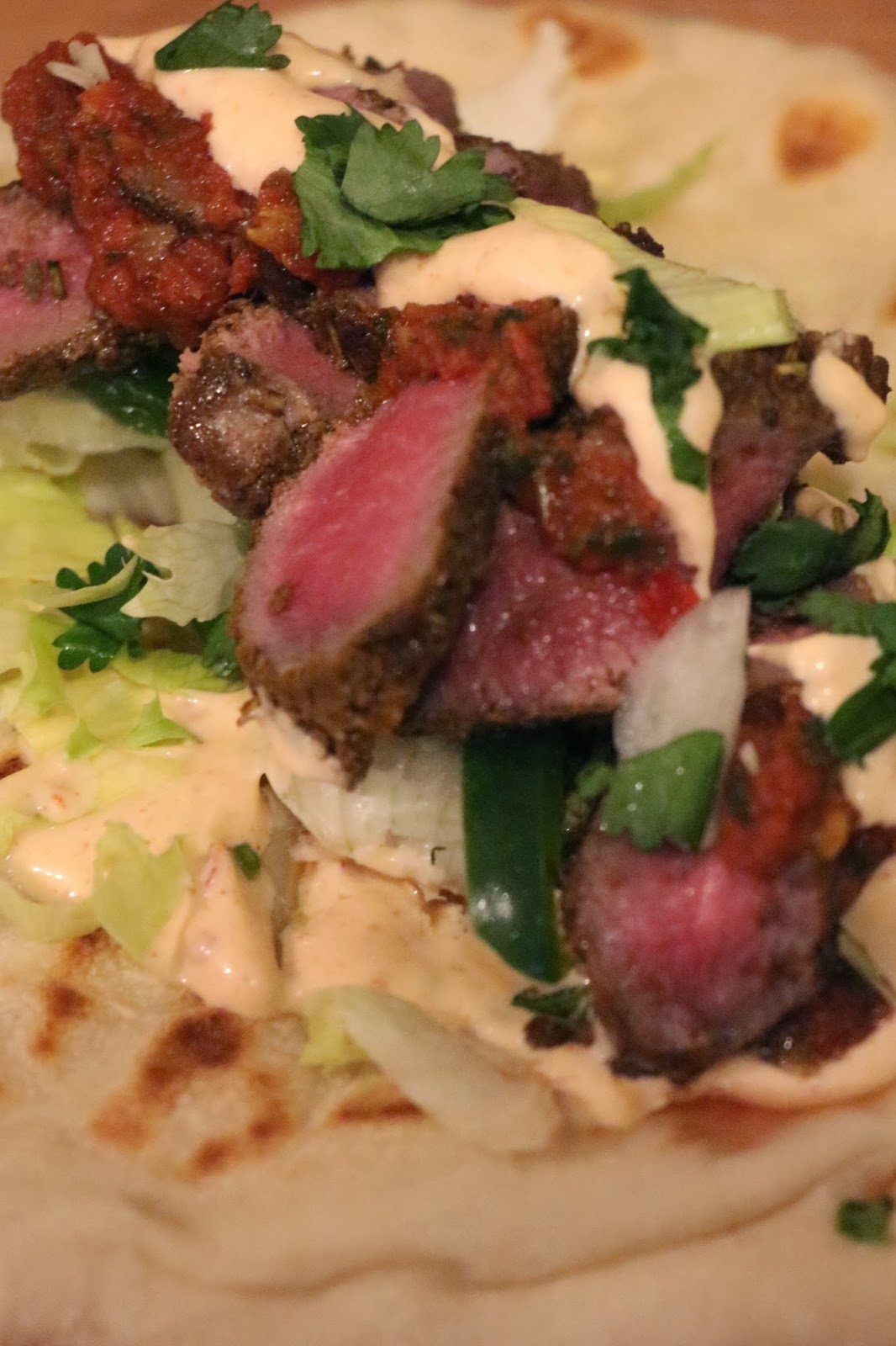 FLOWER POT KITCHEN: MOROCCAN LAMB HARISSA TACOS