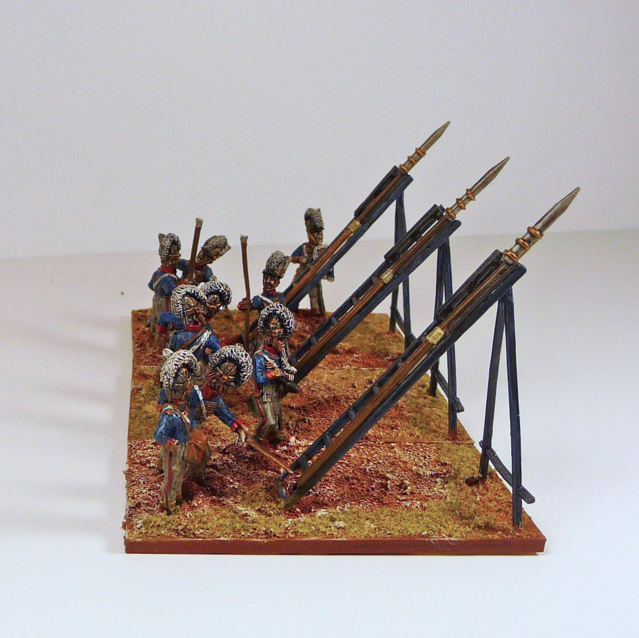 wargaming in 28 mm and sometimes smaller: British Rocket Troops