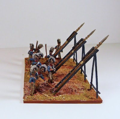 wargaming in 28 mm and sometimes smaller: British Rocket Troops