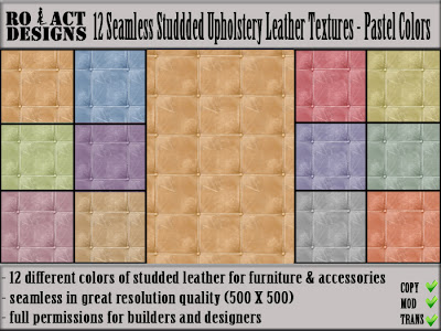 Ro!Act Designs: ..::RO!ACT::..DESIGNS Builder's Kit: 12 Seamless Padded ...