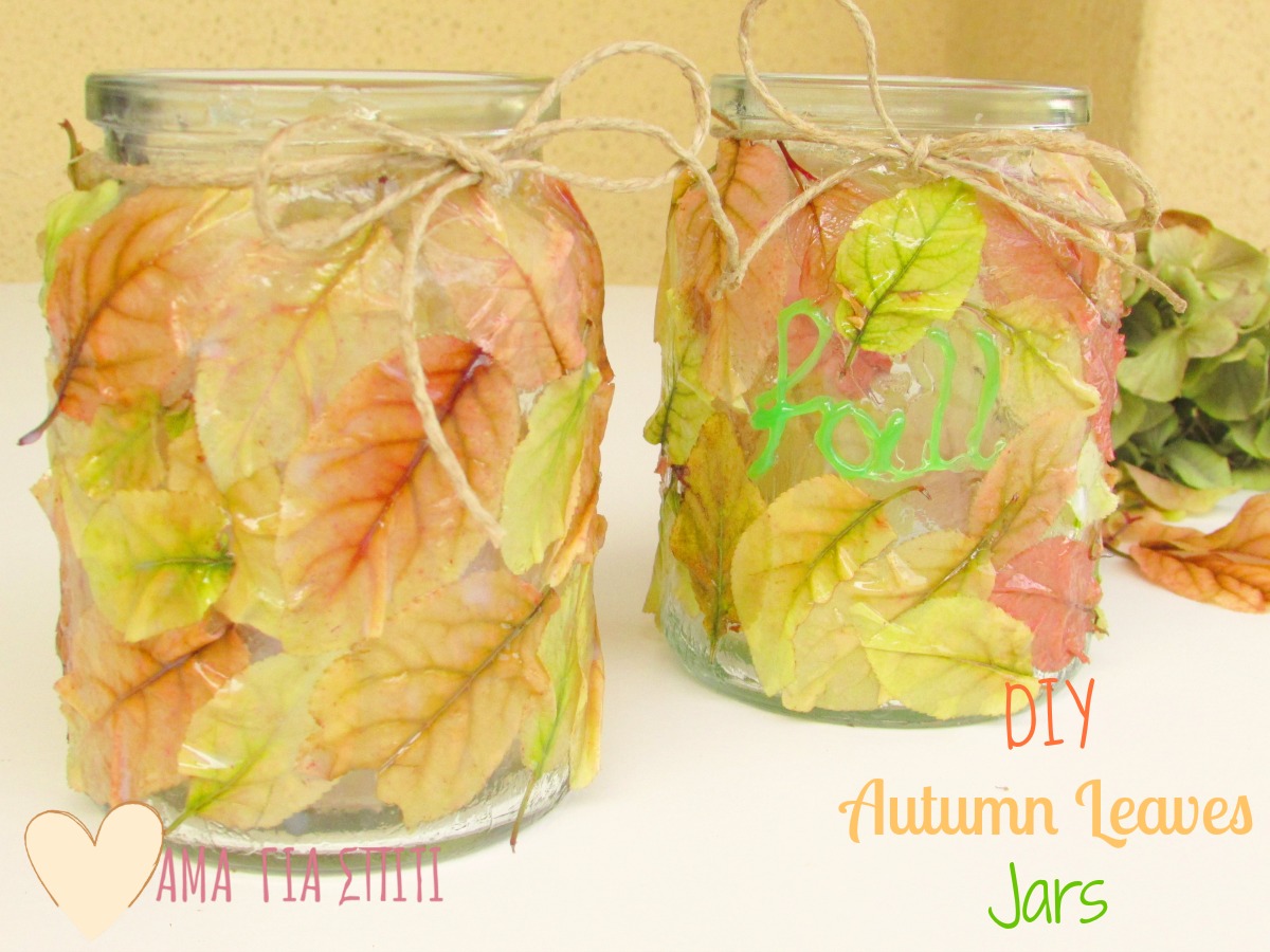 DIY AUTUMN JARS - Mama Gia Spiti
