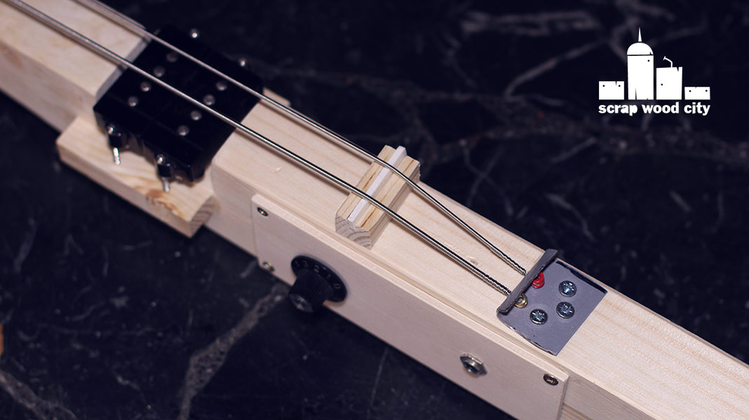 scrap wood city: How to make an electric fretless bass guitar