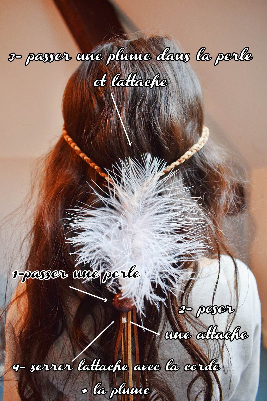 DIY #26 Une couronne de perles et de plumes | Blog Perle des Loisirs