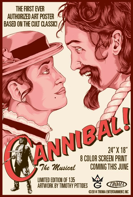 INSIDE THE ROCK POSTER FRAME BLOG: Godmachine Toxic Avenger & Timothy ...