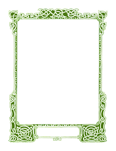 Plush Possum Studio: Plush Page Frames: Celtic Knotwork Beauties