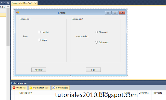 5.- Curso visual basic .NET ( RadioButton & GroupBox & Funcion IF ...