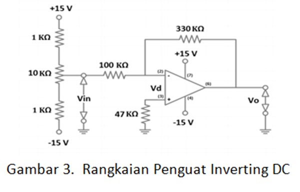 Praktikum Rangkaian Linier Aktif Praktikum 1 Rangkaian Penguat Inverting Dan Non Inverting