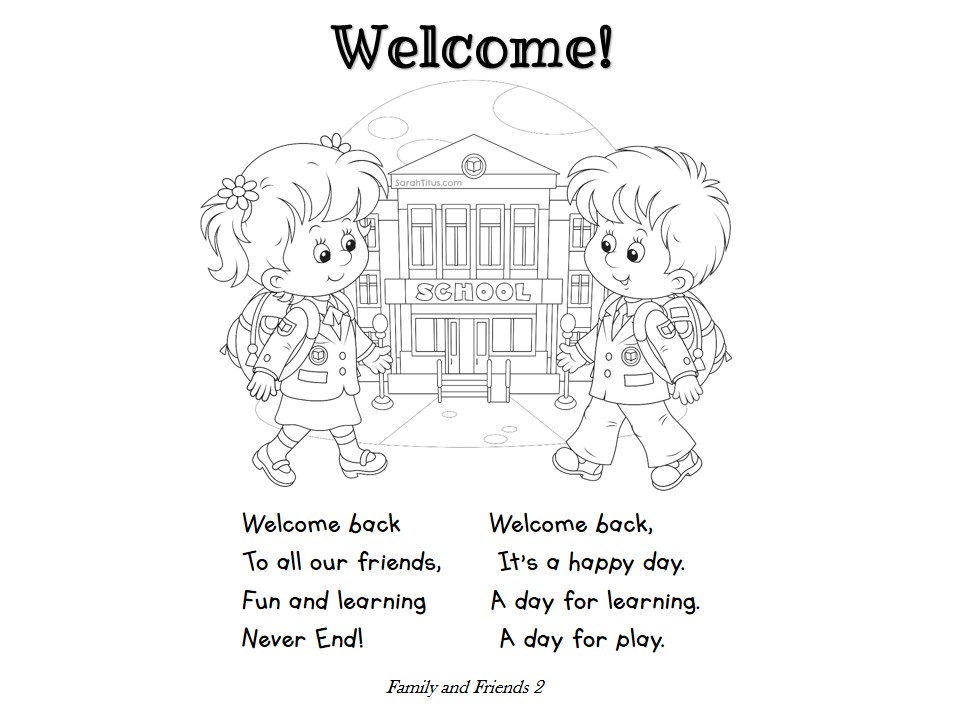 Enjoy Teaching English: WELCOME BACK TO SCHOOL POEMS