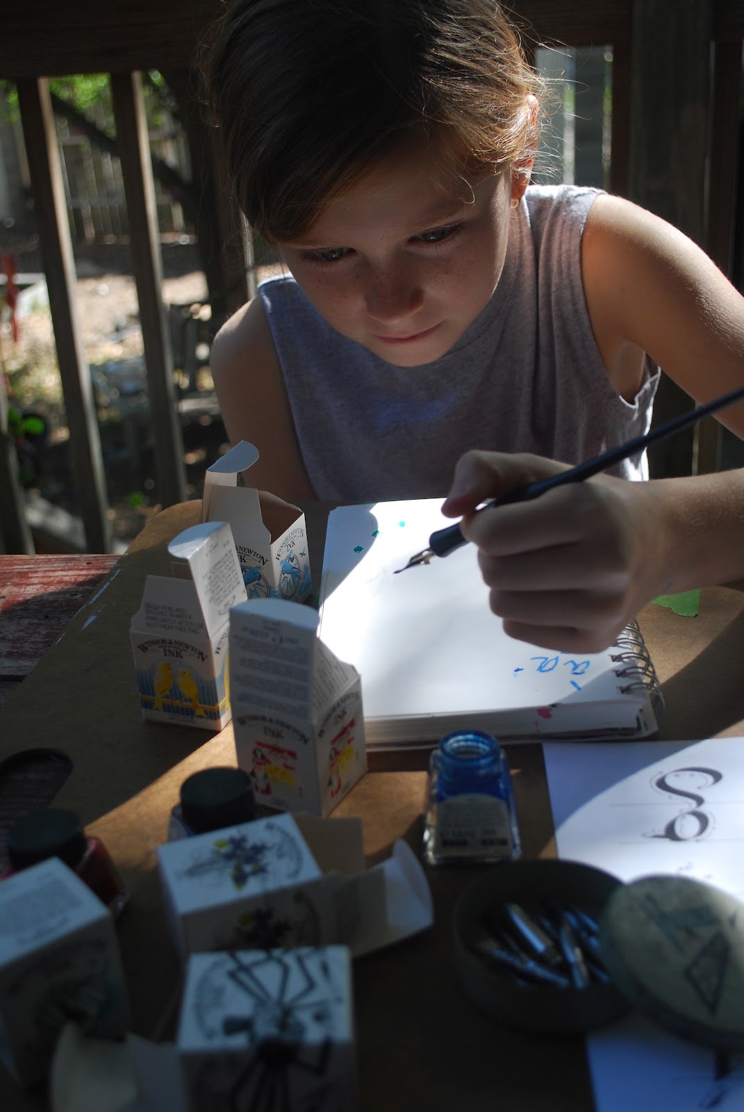 mamascout: exploration lab:: calligraphy