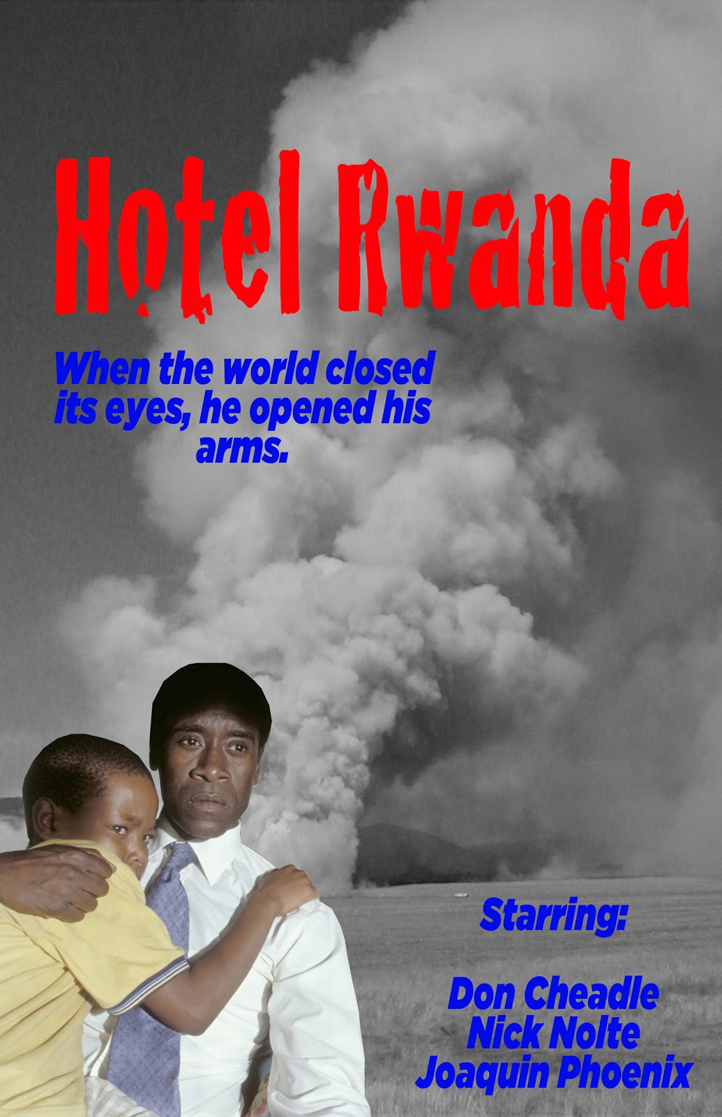 Casey Ramey Digital Imaging: Hotel Rwanda Movie Poster