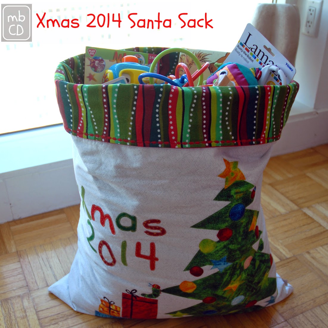 Chris Dodsley @mbCD: How To Make A Santa Sack