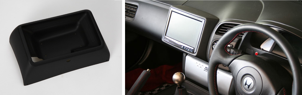 rukurukucar: 【HONDA S2000】 Car navigation system cover.