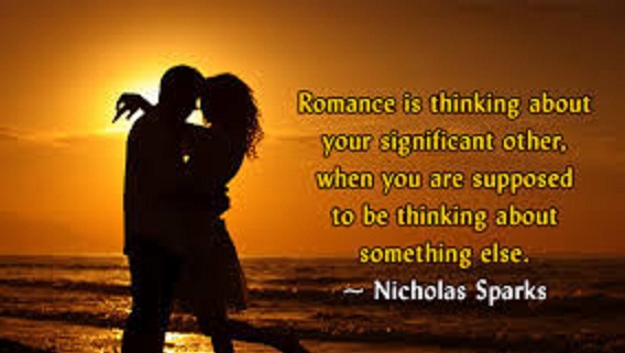 Romance Is Thinking About Your Significant Other | Quotes and Sayings
