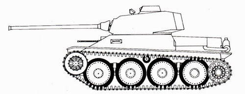 Catainium's Tanks: TNH-57/900 Light Tank