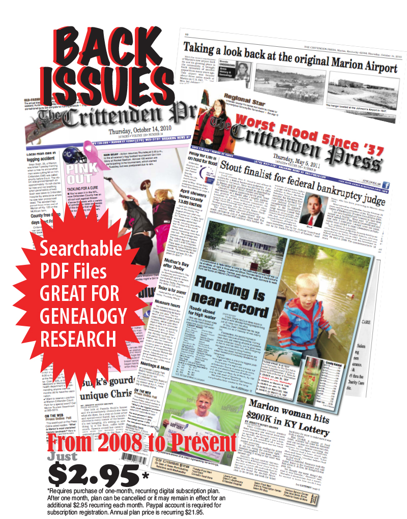 The Press Online: Back Issues of newspaper