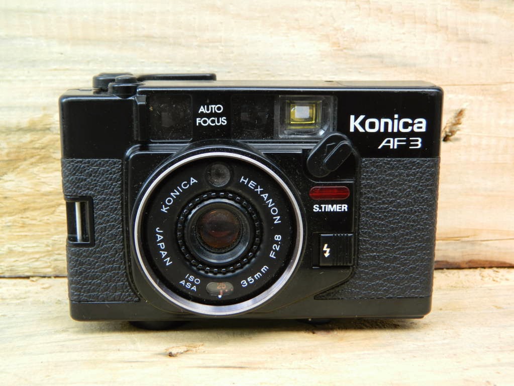 'Djago' - Antik, Vintage, & Kolektibel: [SOLD] KAMERA ANALOG KONICA AF3 TAHUN 1984