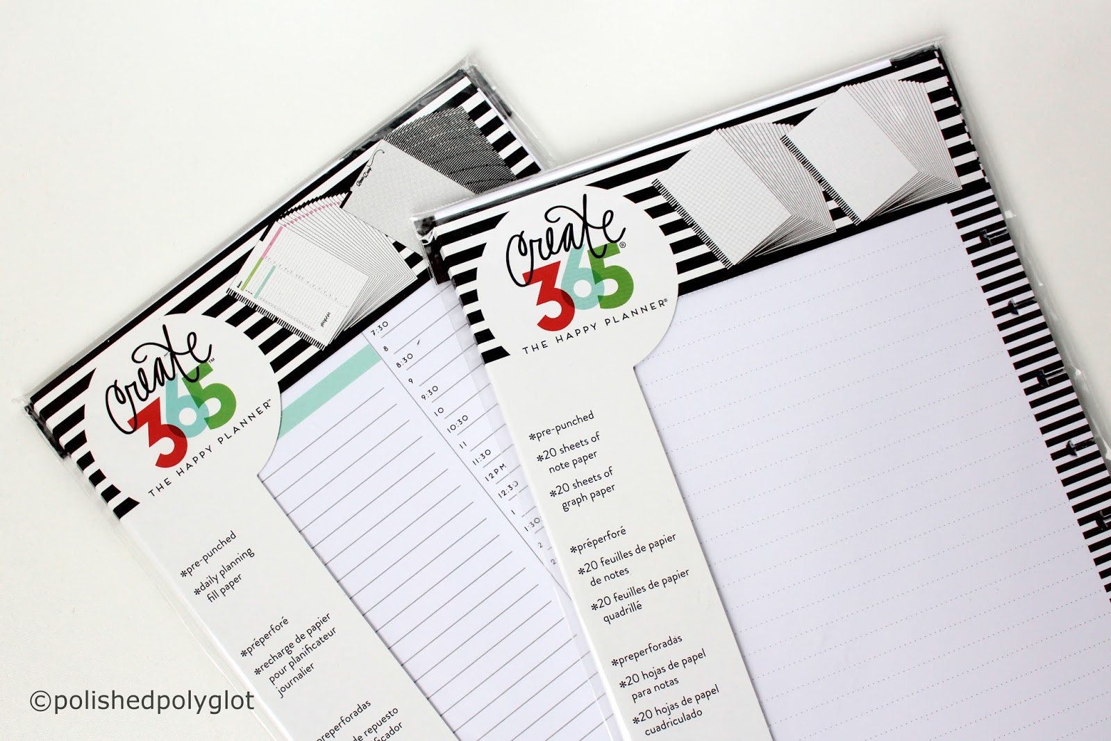 Stationary │ New Happy Planner Stickers and Accessories / Polished Polyglot