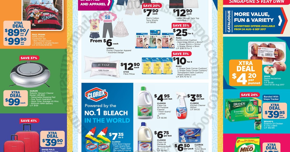 NTUC FairPrice Xtra Promotion 24 August - 06 September 2017 ...