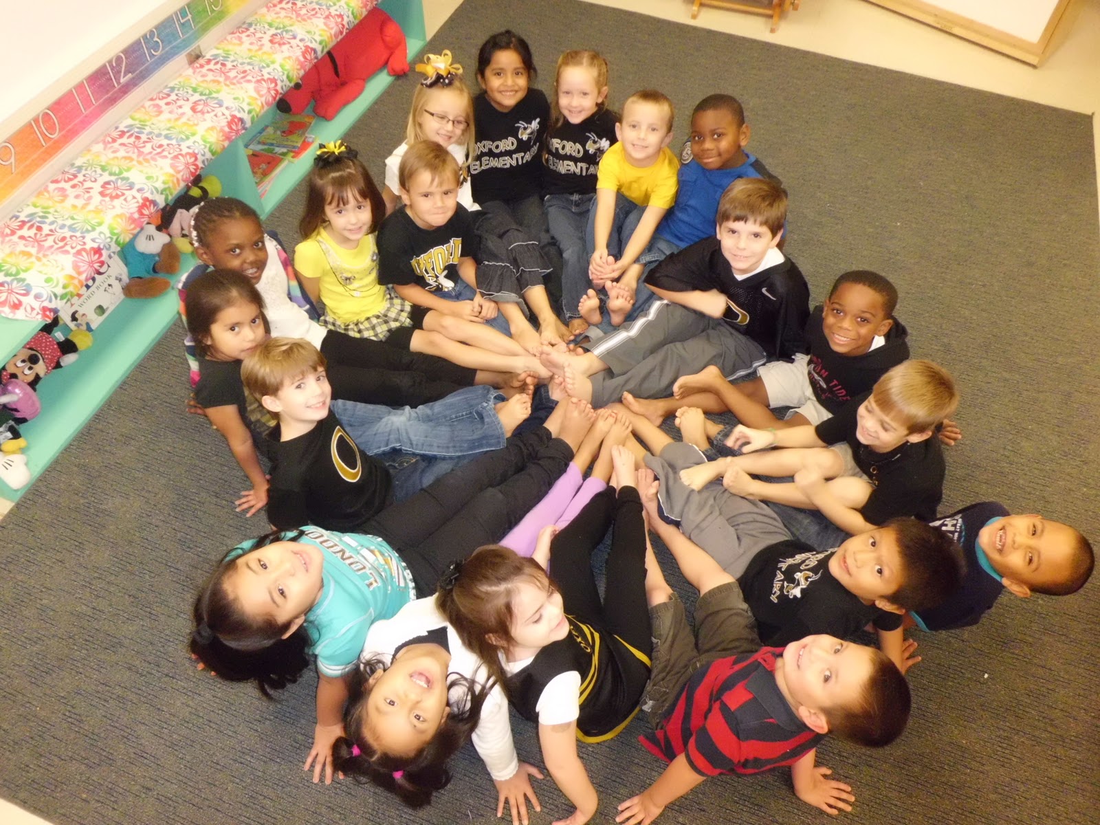 Mrs. McDow's Class: Barefoot Stations