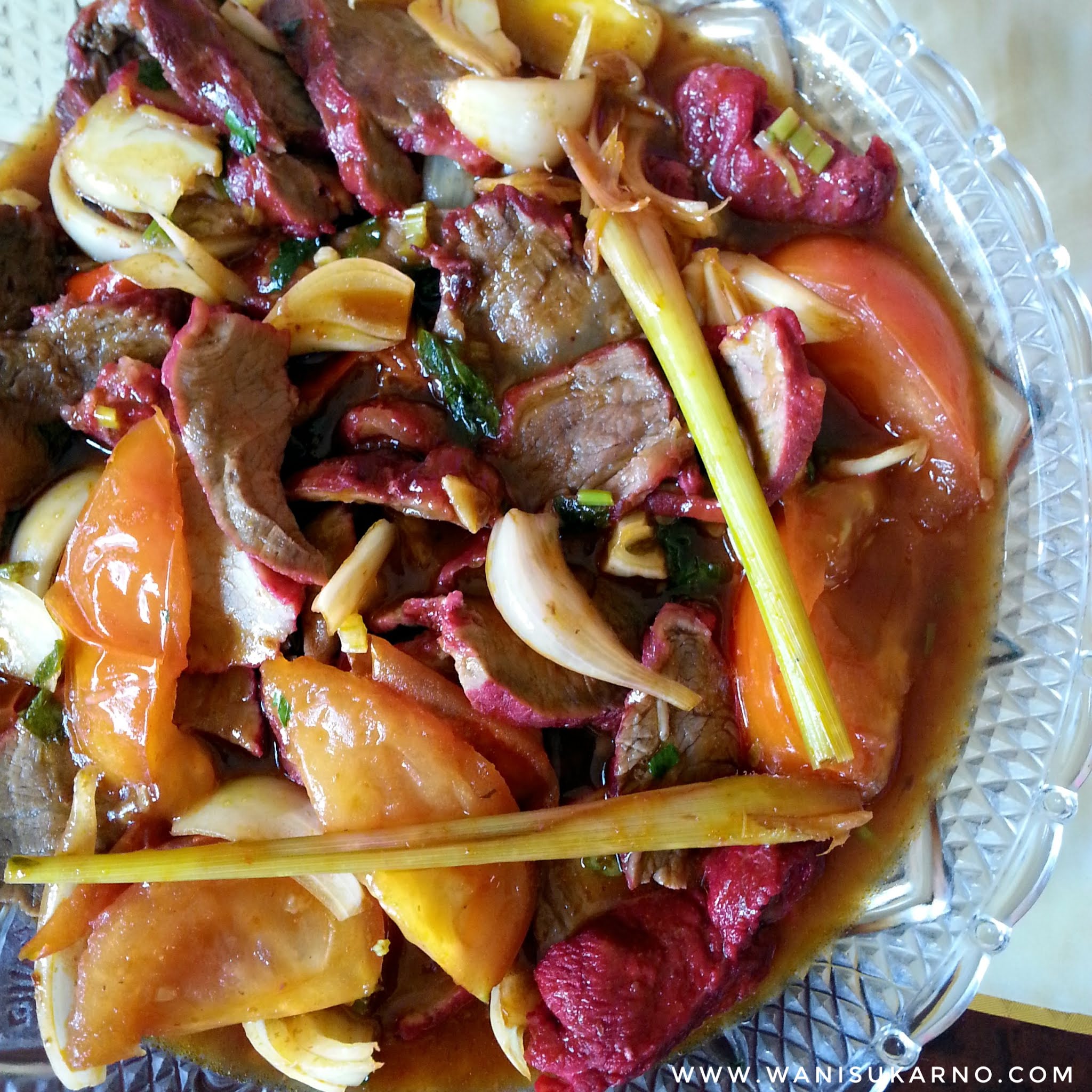 Resepi Daging Masak Merah Ala Thai Simple Dan Sedap