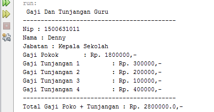 Contoh Program Java Penggunaan Polimorfisme dan Enkapsulasi | Download ...