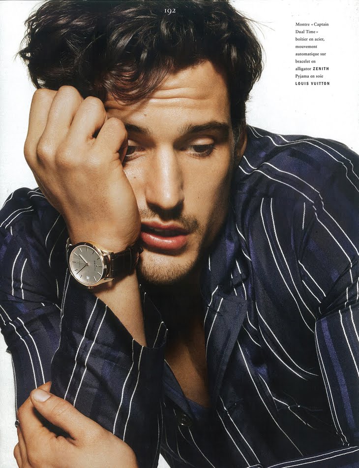 Select Model Management: Sam Webb. Vogue Hommes International S/S 2012 ...