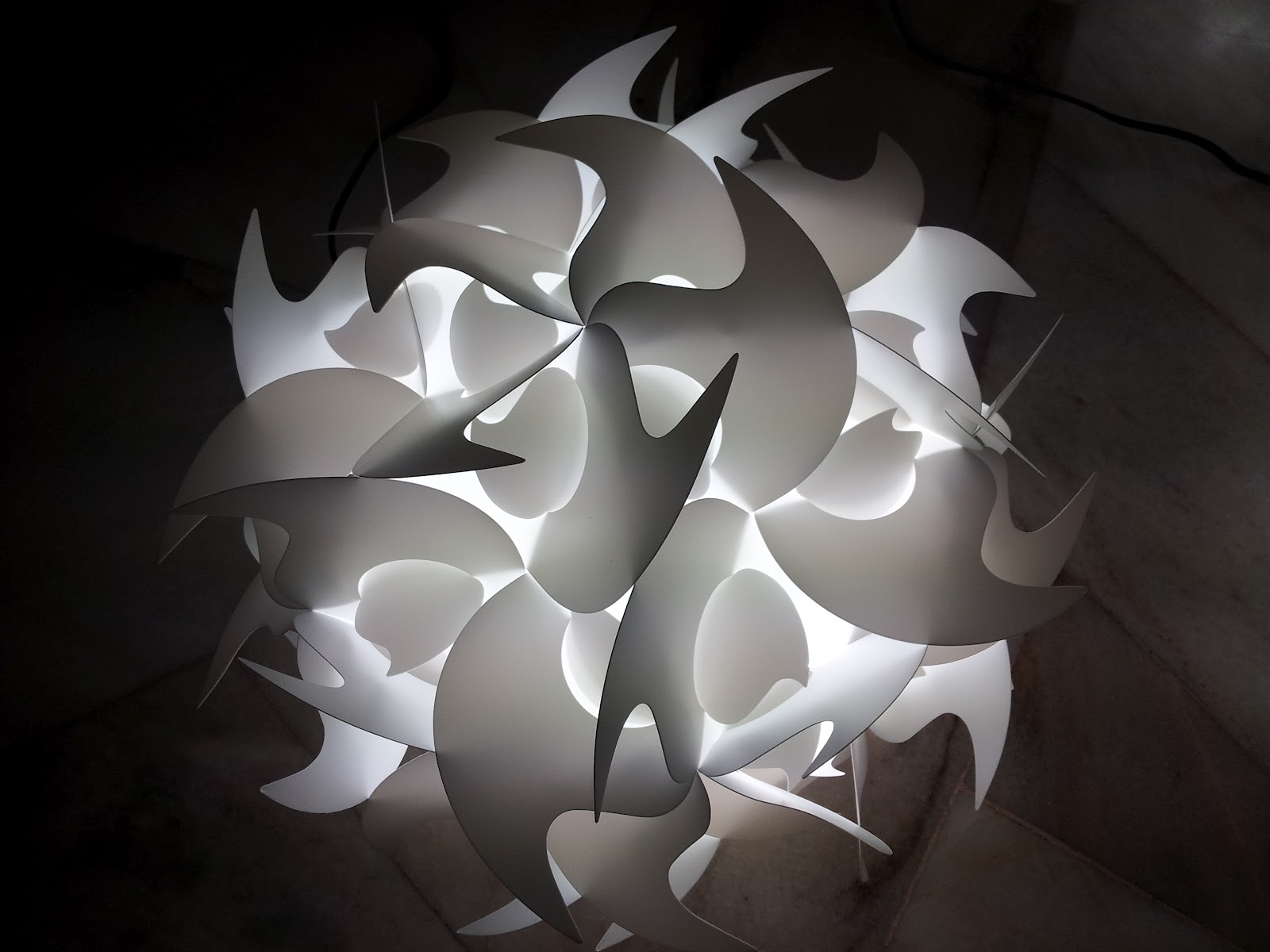 VLightDeco IQ Light Puzzle Pendant Jigsaw Lamp Styles: 09/09/12