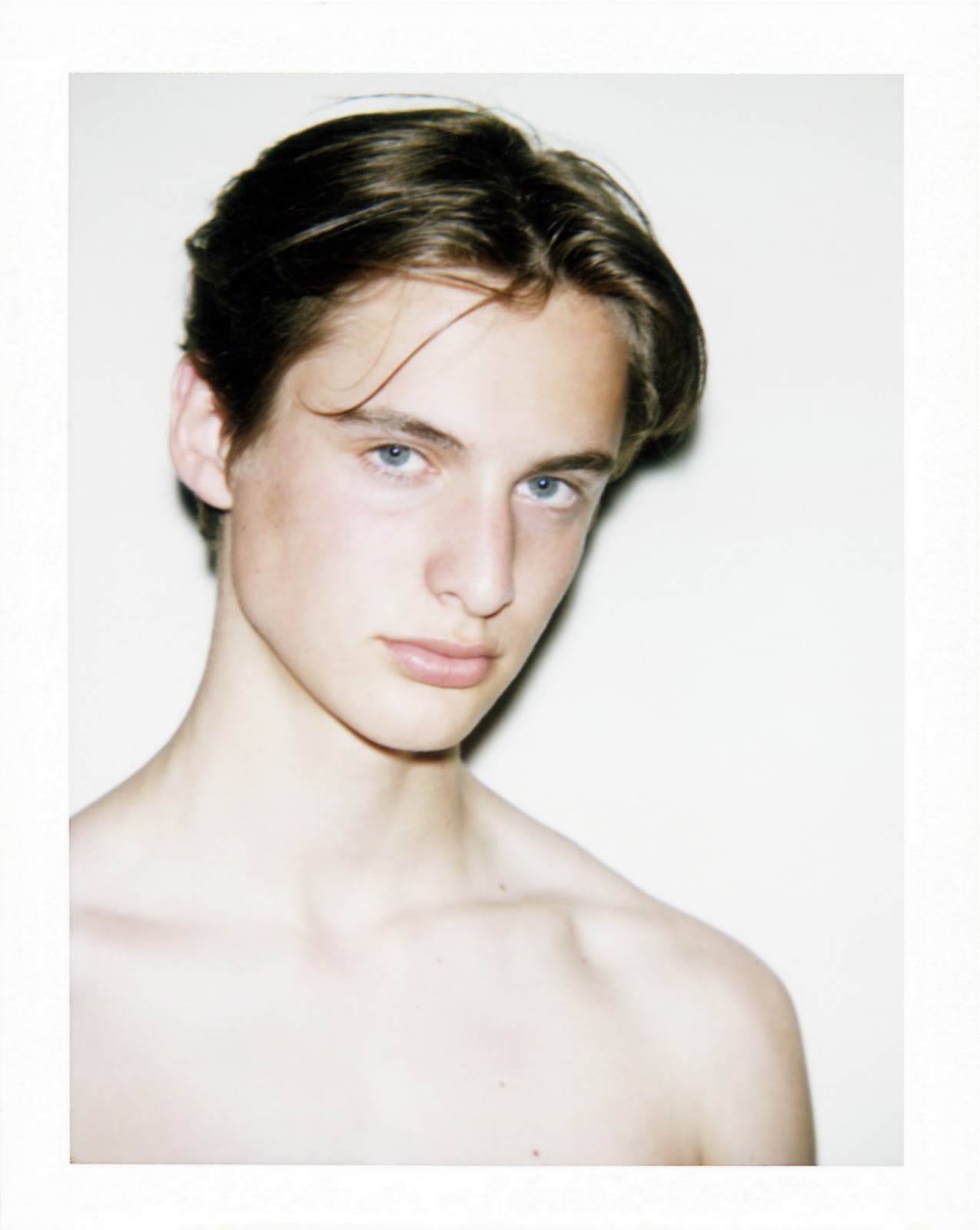 Alpha Male Model Management: EMILE on polaroid by Ferry van der Nat