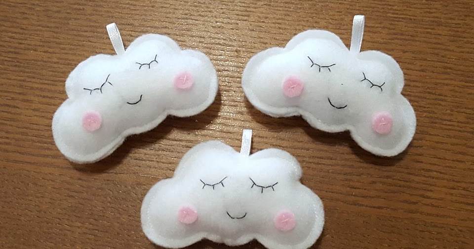 handmade from scratch: μαξιλαράκια σύννεφο