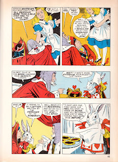 Alice big and small: Marvel Comics UK Alice in Wonderland