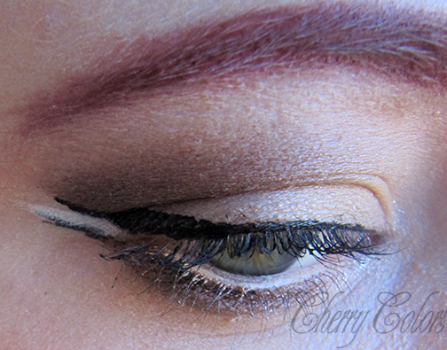 Cut crease and double winged eyeliner - Cherry Colors - Cosmetics Heaven!