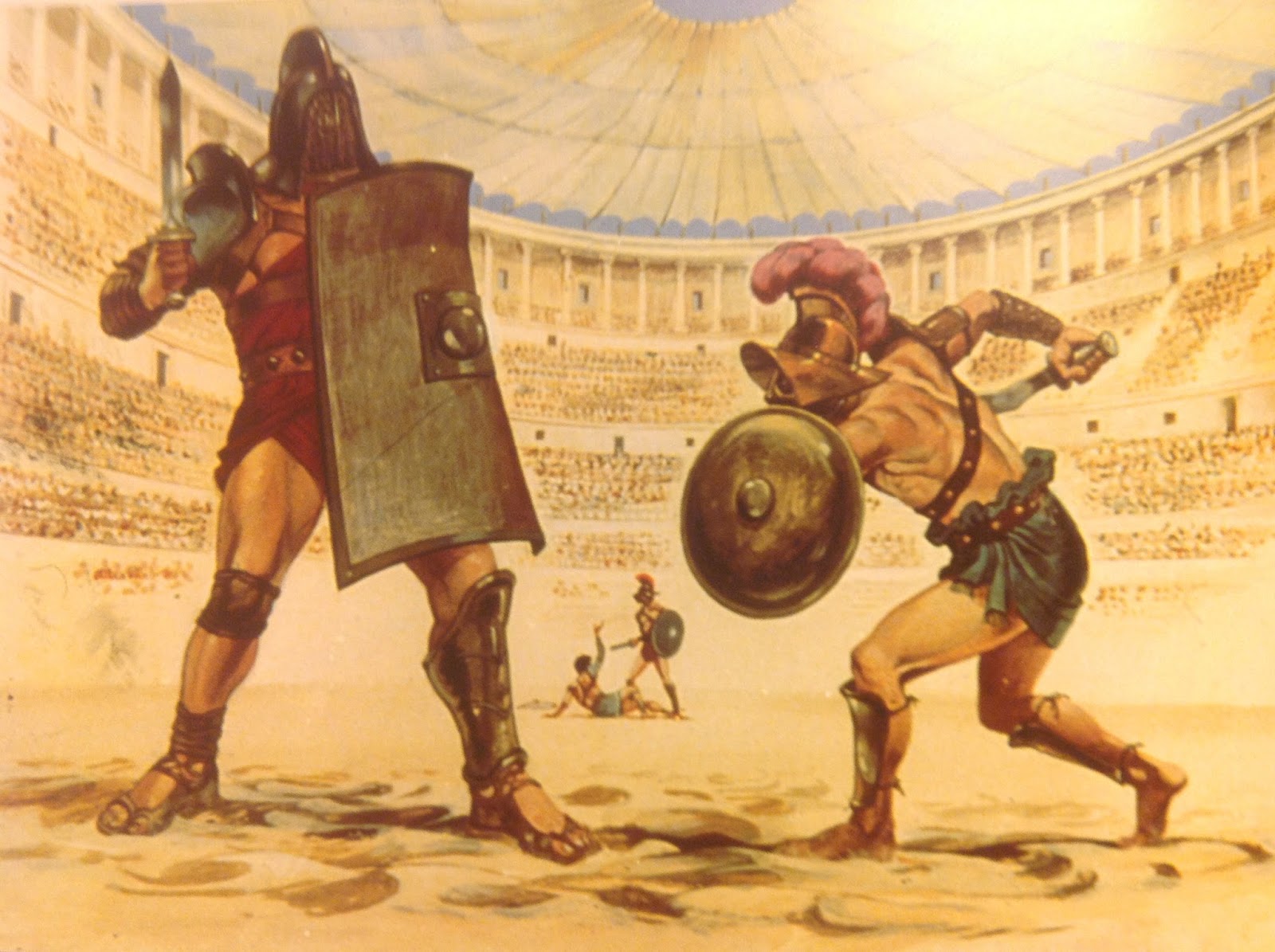 Roman Colosseum Gladiators