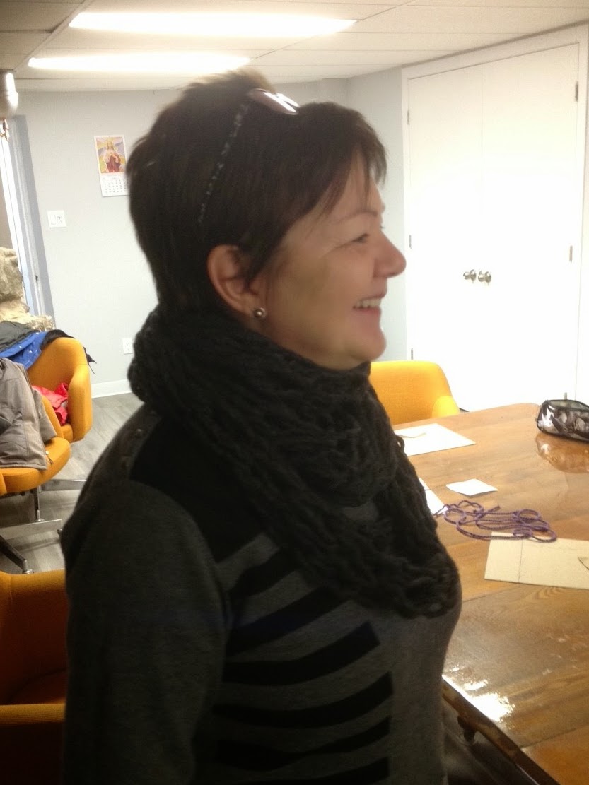Cercle de Fermières St-Lambert-de-Lauzon: cours de foulard tricotté ...