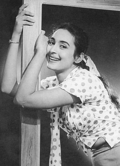 Hindi Movie Actress Nutan - Various Photographs 1950-60's - Old Indian ...
