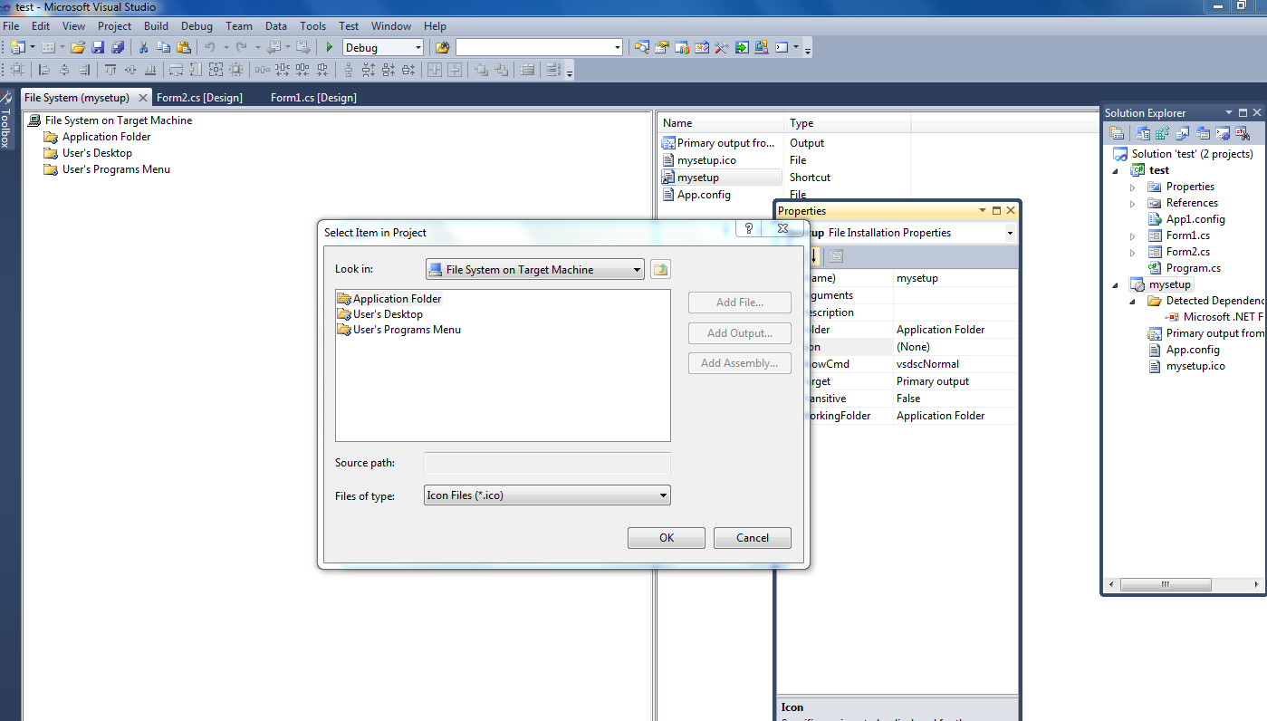 How to Create Setup file(.Exe File) from Windows Forms Application | MY ...