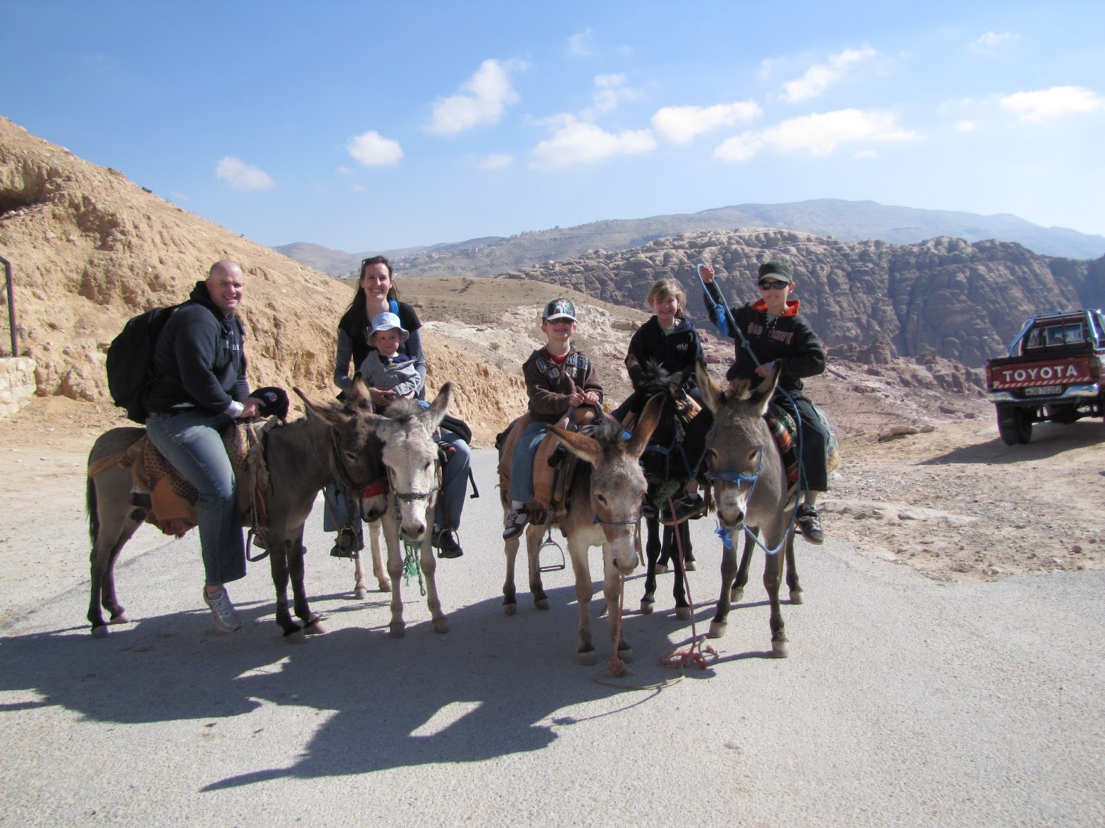 There and back again, A Harding's Tale.: Donkey ride 2/17/13