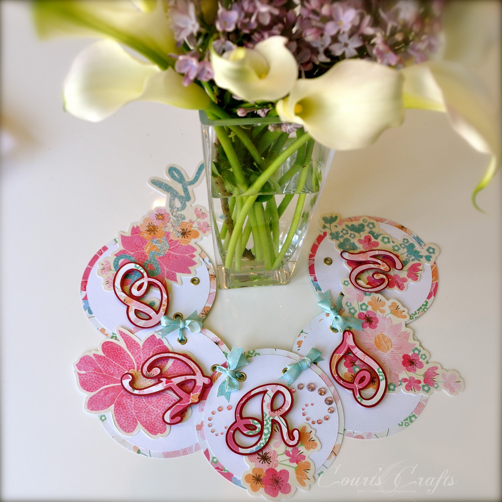 Court's Crafts: Spring Garden Party for Roberts Crafts