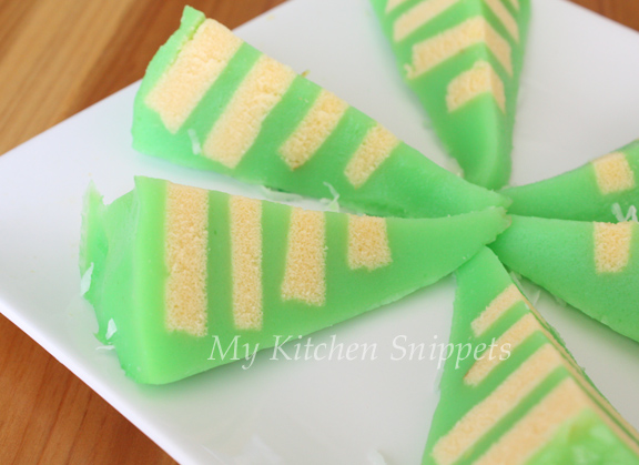 My Kitchen Snippets: Pandan Kaya Cake - Day 19