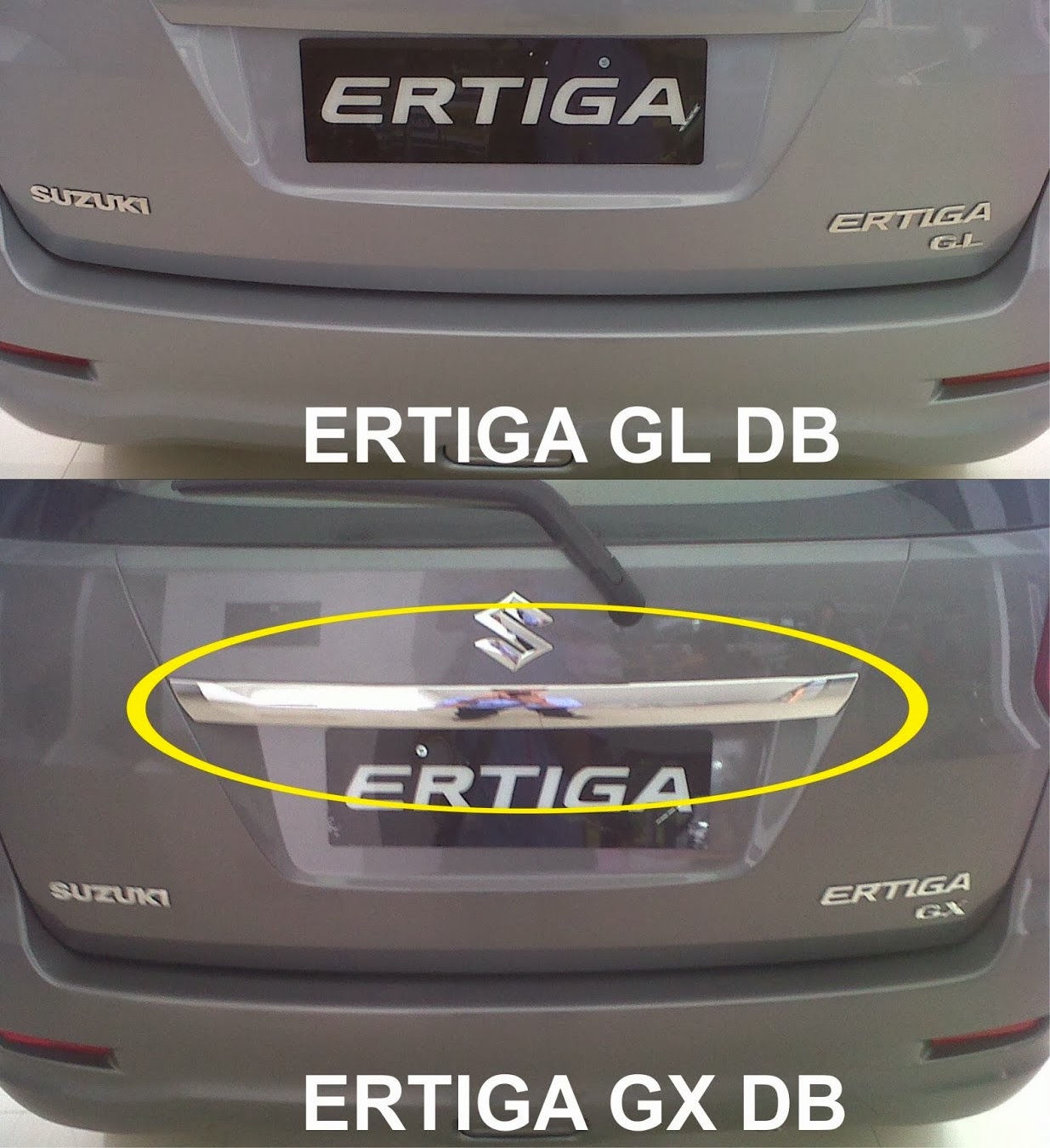 10 Foto Perbedaan Ertiga GL dan GX | Dealer Mobil Suzuki - Telepon ...