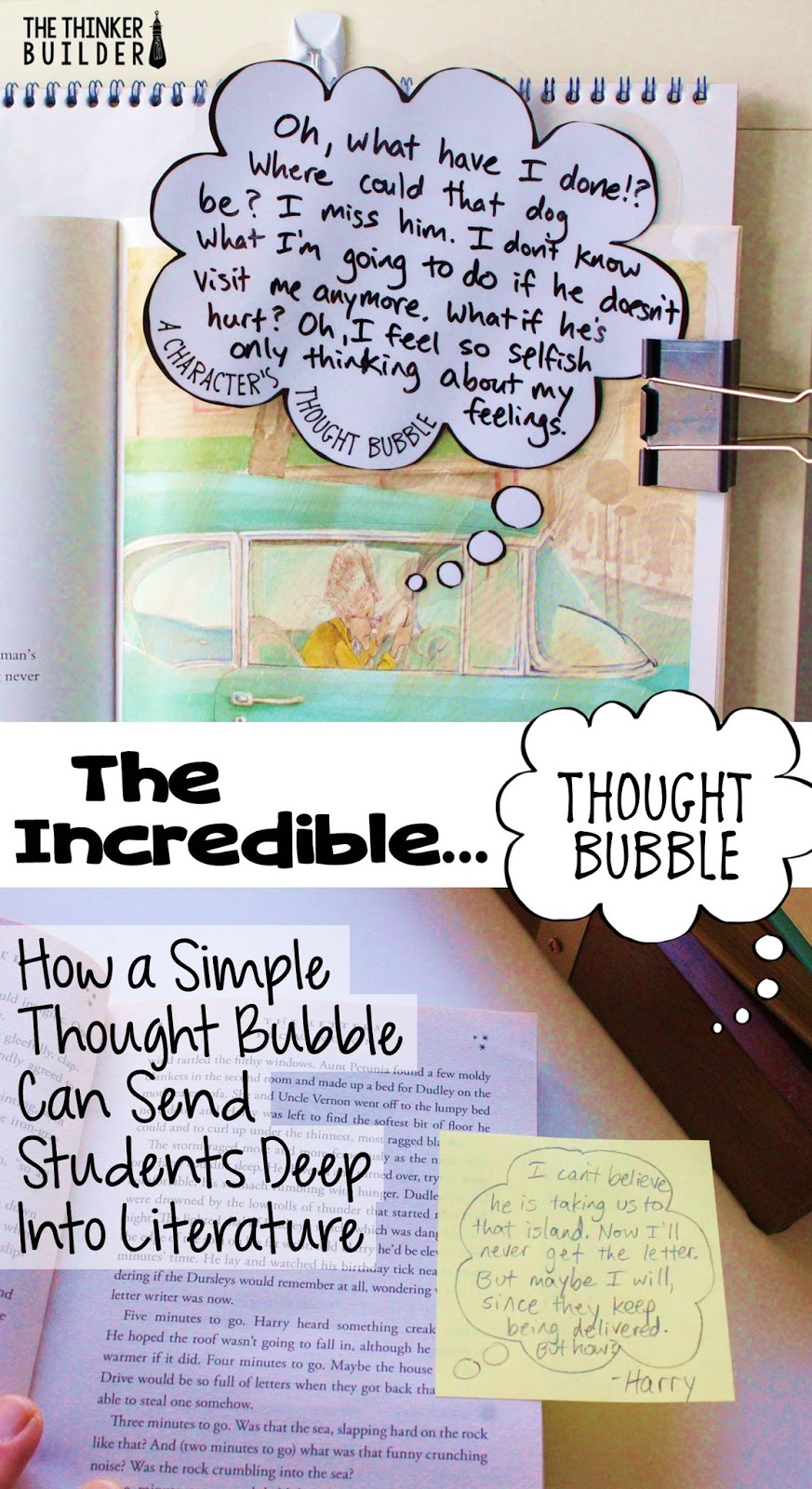 How A Simple THOUGHT BUBBLE Can Send Students Deep Into Literature how-a-simple-thought-bubble-can-send-students-deep-into-literature