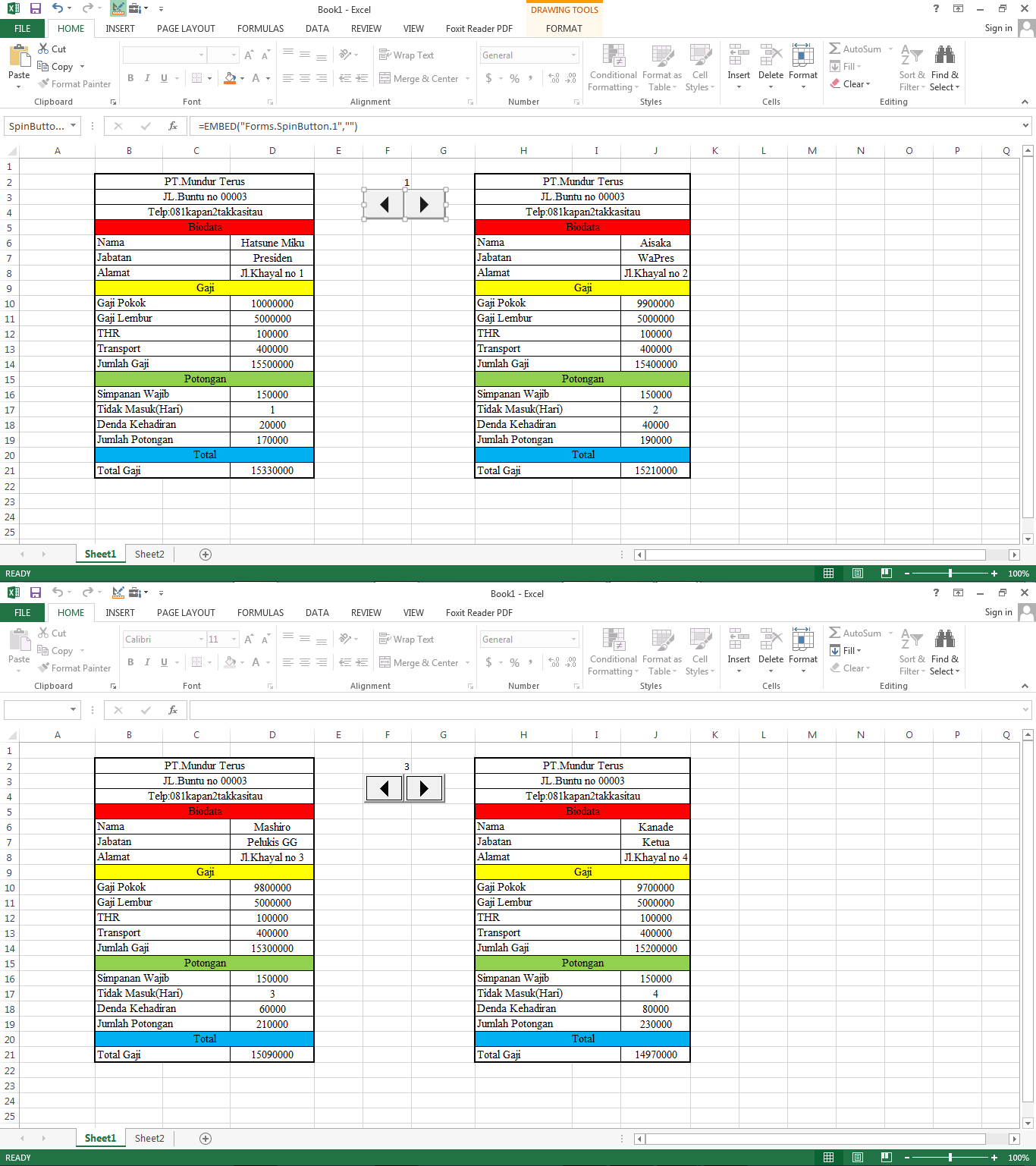 Cara membuat Mail Merge Menggunakan Ms Excel